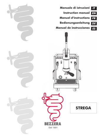 Bezzera Strega Instruction Manual | Manualzz