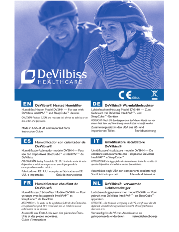 DeVilbiss Intellipap DV5HH User Manual | Manualzz