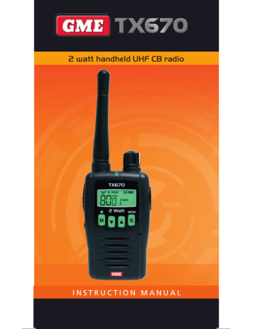 GME TX670 Instruction Manual | Manualzz