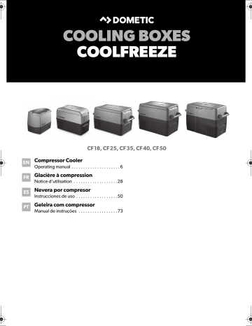 Dometic CoolFreeze CF-35, CoolFreeze CF-50 Operating Manual | Manualzz
