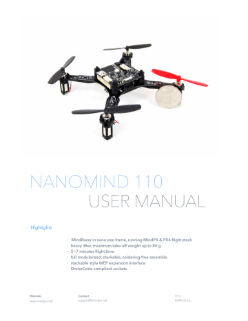 MindPX NANOMIND 110 User Manual | Manualzz
