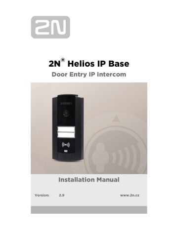 2N Helios IP Installation Manual | Manualzz
