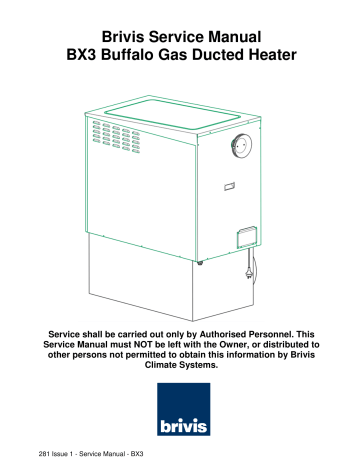 Brivis BX3 Series Service Manual | Manualzz