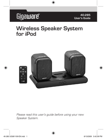 Gigaware 40-285 User Manual | Manualzz