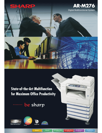 Sharp AR-M276 Specifications | Manualzz