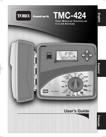 Toro TMC-424 Series User Manual | Manualzz