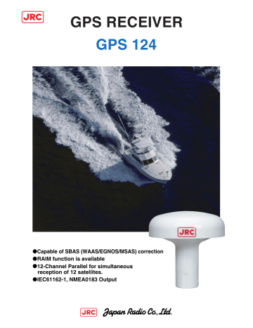 JRC GPS 124 Brochure | Manualzz