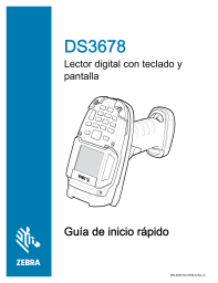 Zebra DS3678 - Quick start Guide, Owner's manual, Reference guide