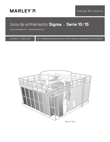 SPX Cooling Technologies Marley Sigma Manual de usuario | Manualzz