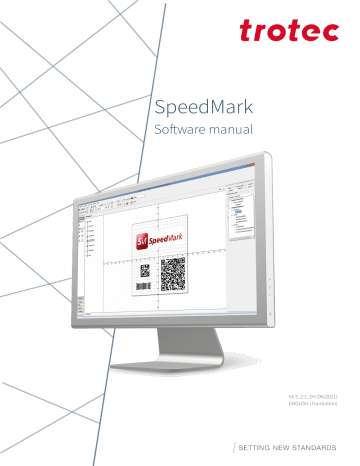 Trotec SpeedMark laser software Manual | Manualzz