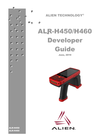 Alien ALR-H450 & H460 Developer Guide | Manualzz
