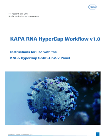 Roche KAPA RNA HyperCap Workflow v1.0 Operators Manual | Manualzz