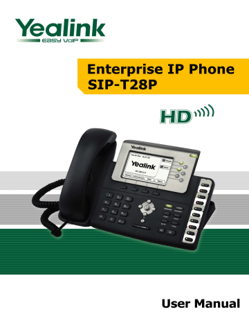 Yealink T28 User Manual | Manualzz