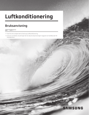 Samsung AR09TXFYAWKN Bruksanvisning | Manualzz