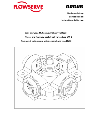 Flowserve Argus™ Ball Valve MW 2 User Instructions | Manualzz