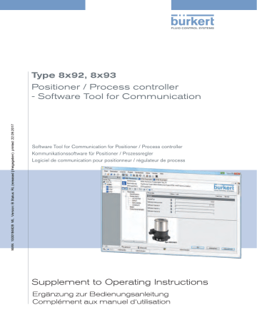 Burkert 8792 Digital electropneumatic Positioner SideControl ...