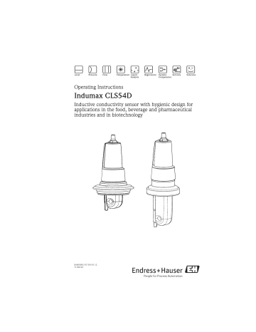 Endres+Hauser Indumax CLS54D Operating Instruction | Manualzz