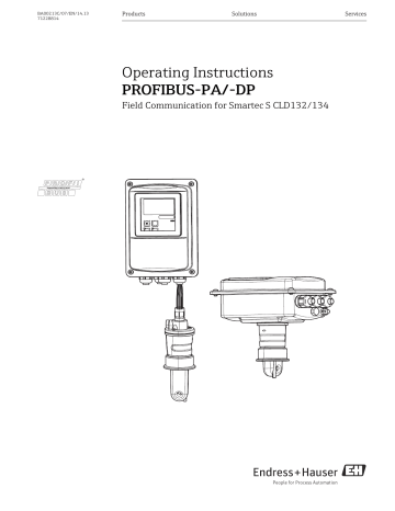 Endres+Hauser Smartec CLD132/134 Operating Instruction | Manualzz