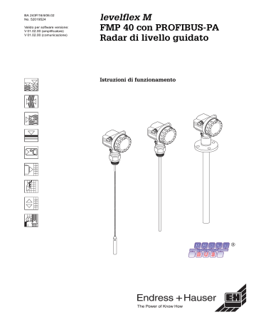 Endres+Hauser Levelflex M FMP40 PROFIBUS PA Istruzioni per l'uso | Manualzz