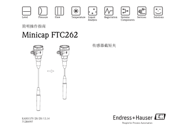 Endres+Hauser Minicap FTC 262 User manual | Manualzz