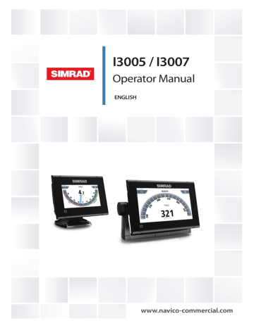 Simrad I3005/I3007 Operator Manual | Manualzz