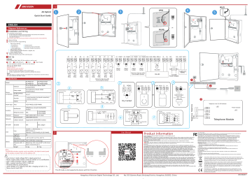 Hikvision DS-PHA20-W2M Intrusion Alarm Panel Guia rápido | Manualzz