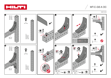 Hilti MT-C-GS A Instruction for use | Manualzz