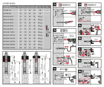 Hilti HST3 M12 Operating instructions | Manualzz