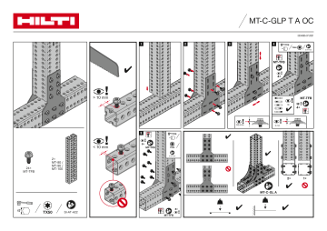 Hilti MT-C-GLP T A OC 操作说明 | Manualzz