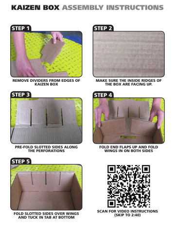 FastCap Kaizen Box Instructions | Manualzz