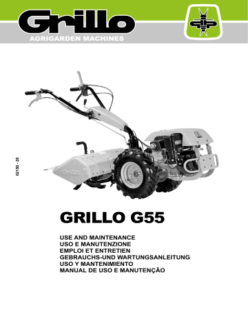 Grillo G 55 Walking Tractor Operator's Manual | Manualzz
