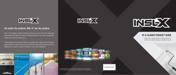 Insl-x At-A-Glance Pool Paint Guide | Manualzz