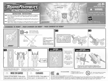 Transformers ENERGON ARCEE Figure Instructions | Manualzz