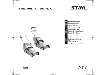 STIHL RME 443, RME 443 C Instruction manual | Manualzz