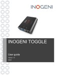 INOGENI Control App. inogeni Toggle | Manualzz