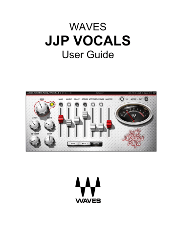 WAVES JJP Vocals Effect Channel Plug-in User Guide | Manualzz