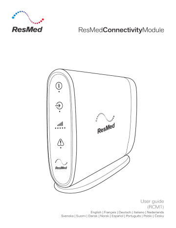 ResMed RCM1 Respiratory Care at Home Installationsanleitung | Manualzz