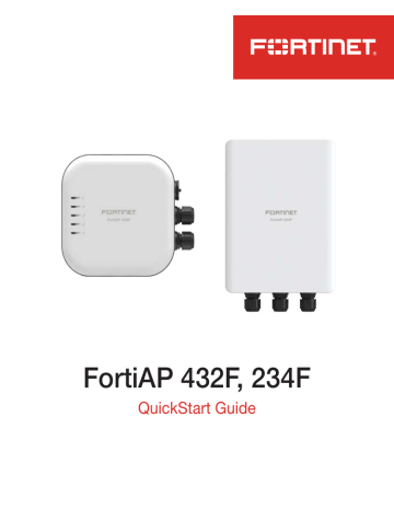 FORTINET FortiAP 432F, 234F User Guide | Manualzz