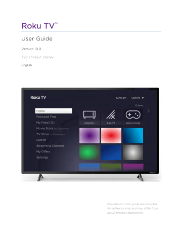 Roku TV User Guide | Manualzz