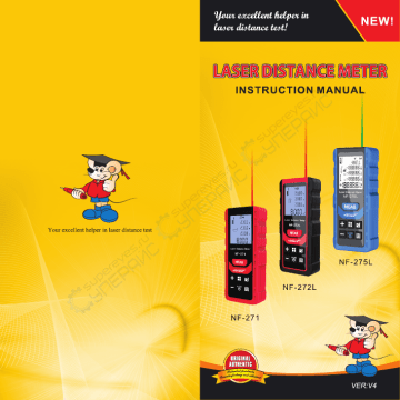 MEAS NF-271 Laser Distance Meter instruction manual | Manualzz