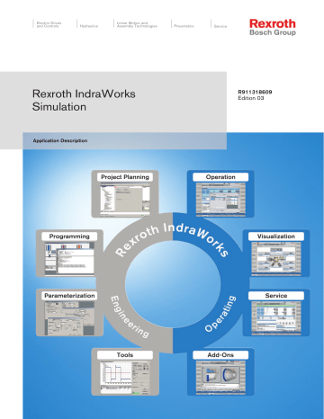 Bosch Rexroth R911318609 IndraWorks Simulation Manual | Manualzz