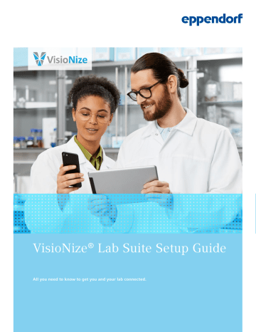 Eppendorf VisioNize Lab Suite Installation Guide | Manualzz