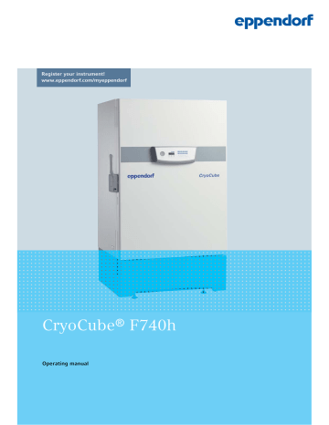 Eppendorf CryoCube F740h Operating Manual | Manualzz