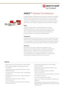 Notifier NRX-OPT - Data Sheet, Owner's manual, User guide | manualzz.com