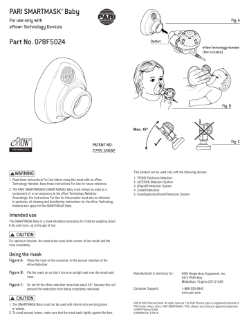 PARI eRapid Nebulizer System Instructions for use | Manualzz