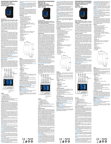 Shelly Pro 4PM 4 CIRCUIT WI-FI RELAY SWITCH User Guide | Manualzz