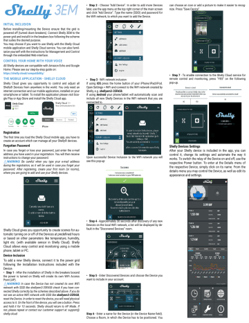 Shelly 3EM Professional 3 Phase Energy Meter User Guide | Manualzz
