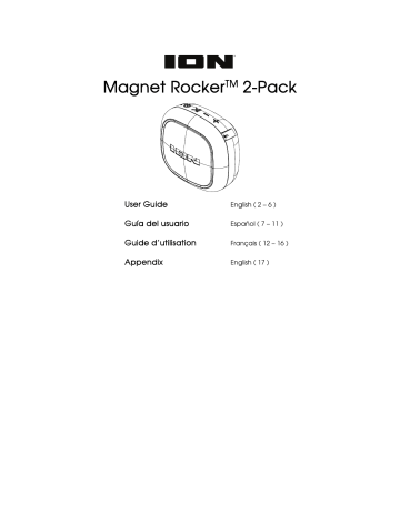 ION Magnet Rocker 2-Pack User Guide | Manualzz