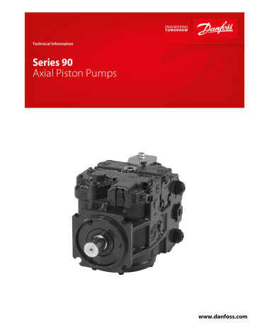 Danfoss Series 90 Tandem Pumps 75cc Axial Piston User Guide | Manualzz