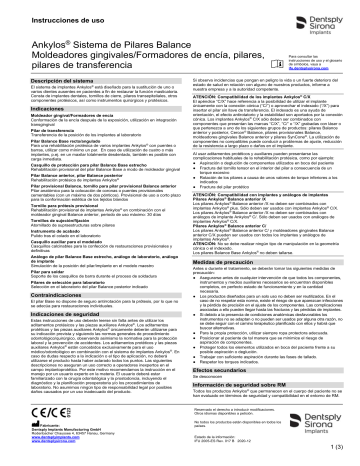 Dentsply Sirona IMP-IFU-Ankylos-Balance-Abutment-System-Sulcus-Formers ...